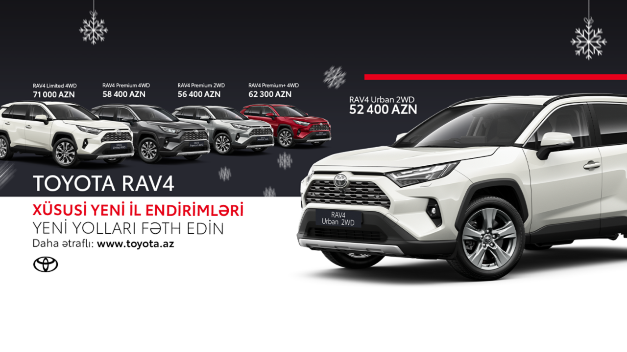 Arzuladığınız avtomobili sürün | Toyota Azərbaycan